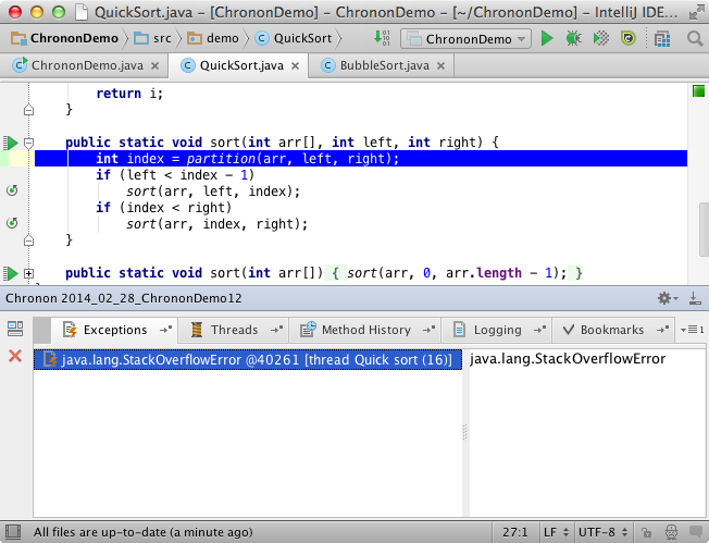 尝试使用Intellij Idea 13.1 EAP |的Chronon调试器|Intellij创意博客 - BOB体育官方APP下载