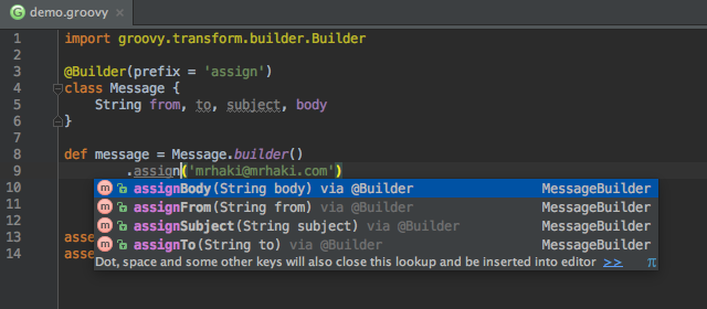 IntelliJ IDEA 15 EAP: Groovy @Builder AST转换支持| IntelliJ IDEA博客 - BOB体育官方APP下载