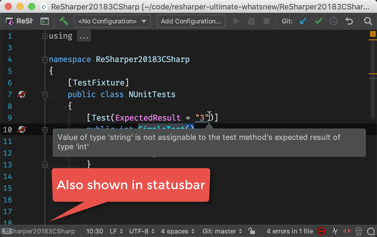 单元测试收到ReSharper和Rider 2018.3 EAP |的重大更新。net Tools博客 - BOB体育官方APP下载
