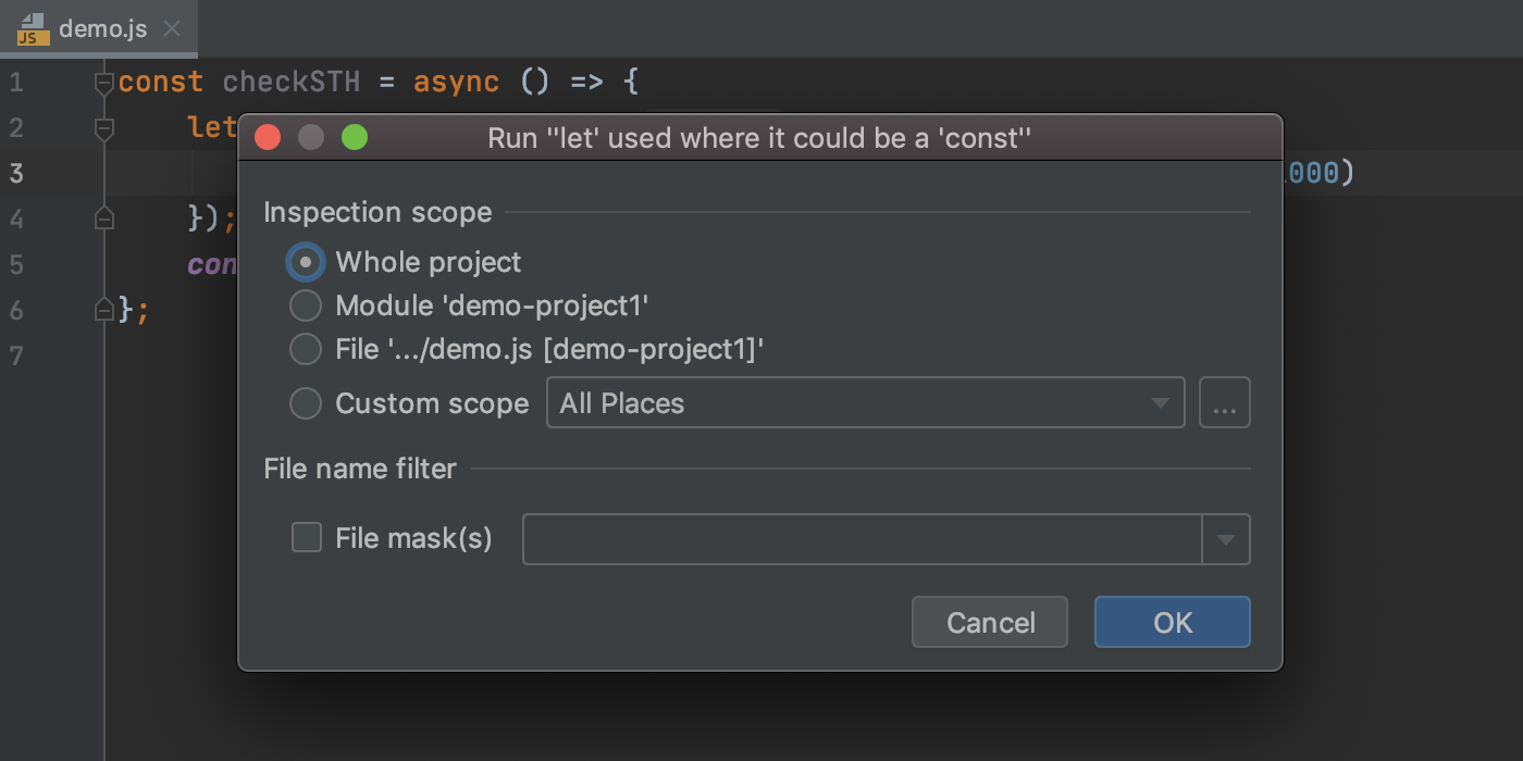 WebStorm 20120.1 EAP #2:转换let到const的检查，Git分支弹出窗口的改进，新的提交工具窗口，以及更多 - BOB体育官方APP下载