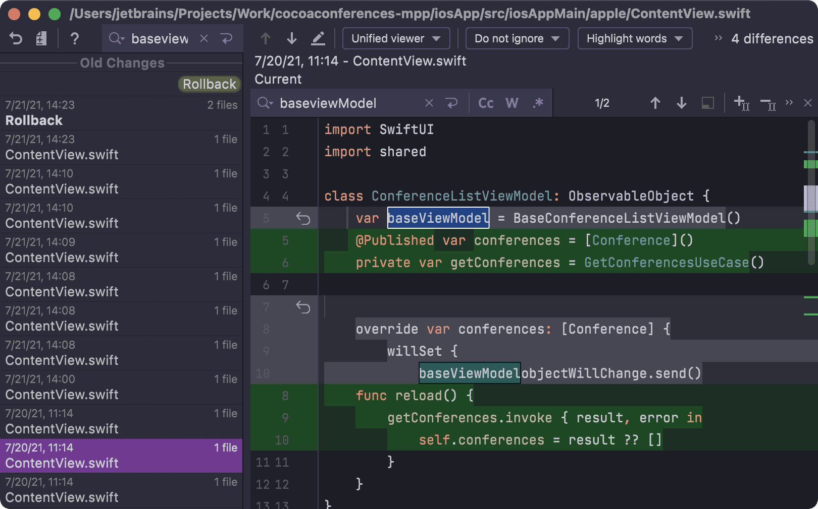 AppCode 2021.2：改进了Swift支持，完整的声明，呼叫层次结构Swift等等！|AppCode博客 - BOB体育官方APP下载