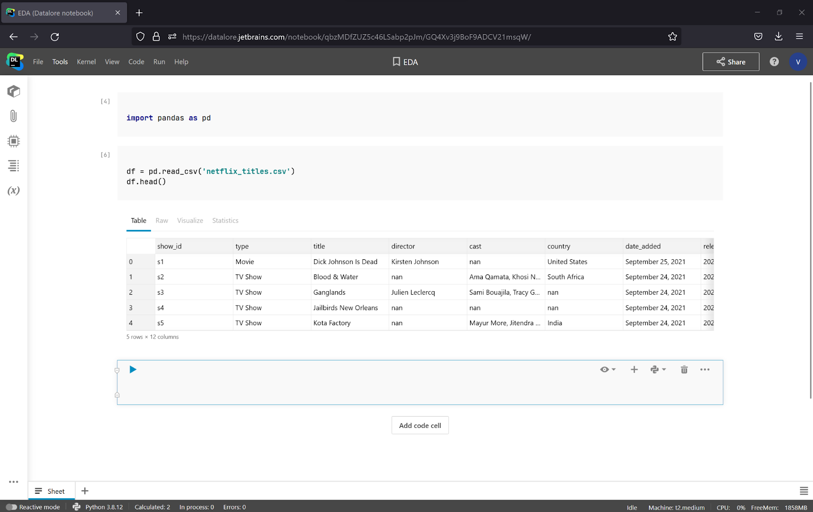 实践中的探索性数据分析| JetBrains Datalore博客 - BOB体育官方APP下载