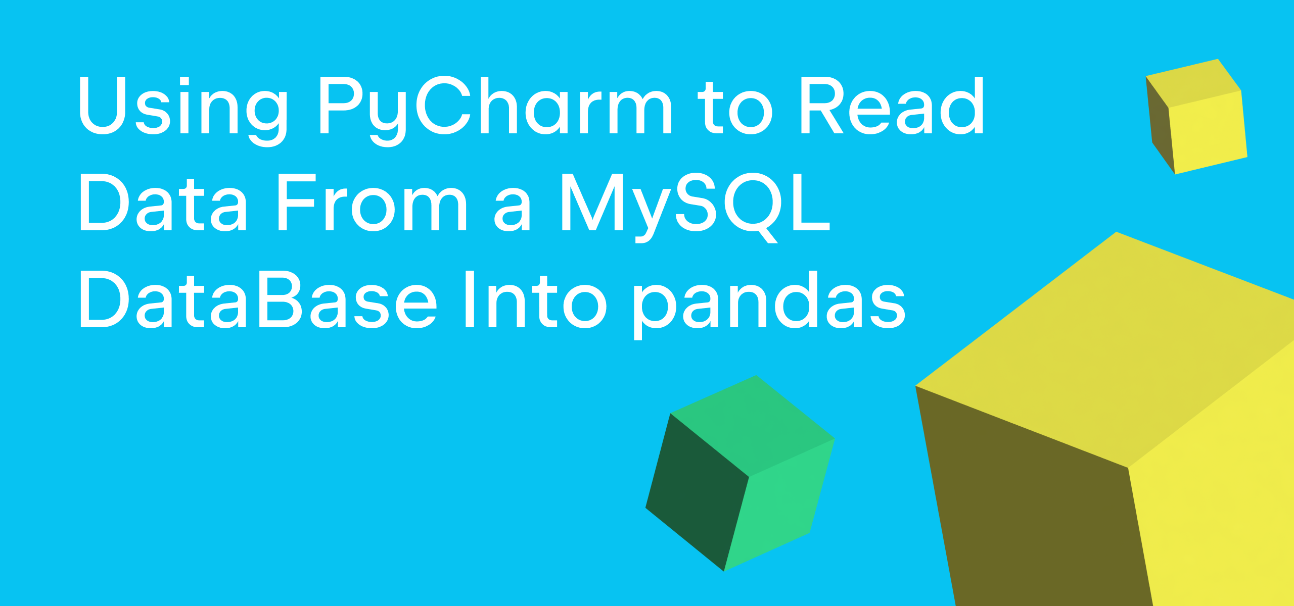 使用PyCharm从MySQL数据库读取数据到熊猫| PyCharm博客 - BOB体育官方APP下载