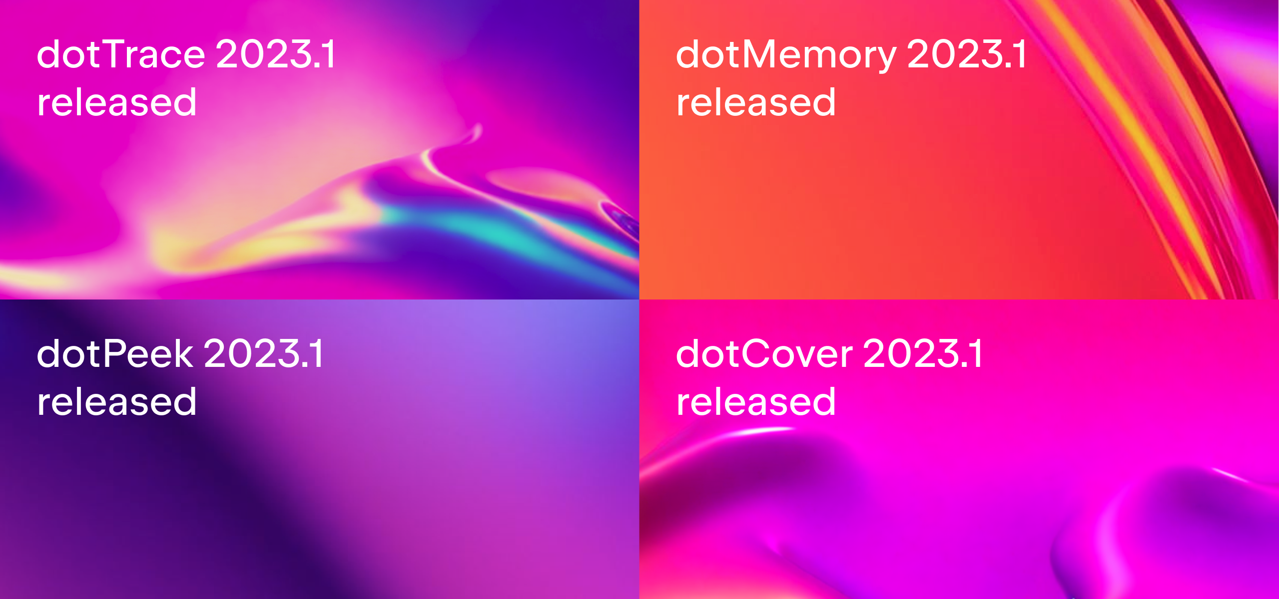 dotCover, dotMemory, dotPeek和dotTrace 2023.1发布!| .NET Tools博客 - BOB体育官方APP下载